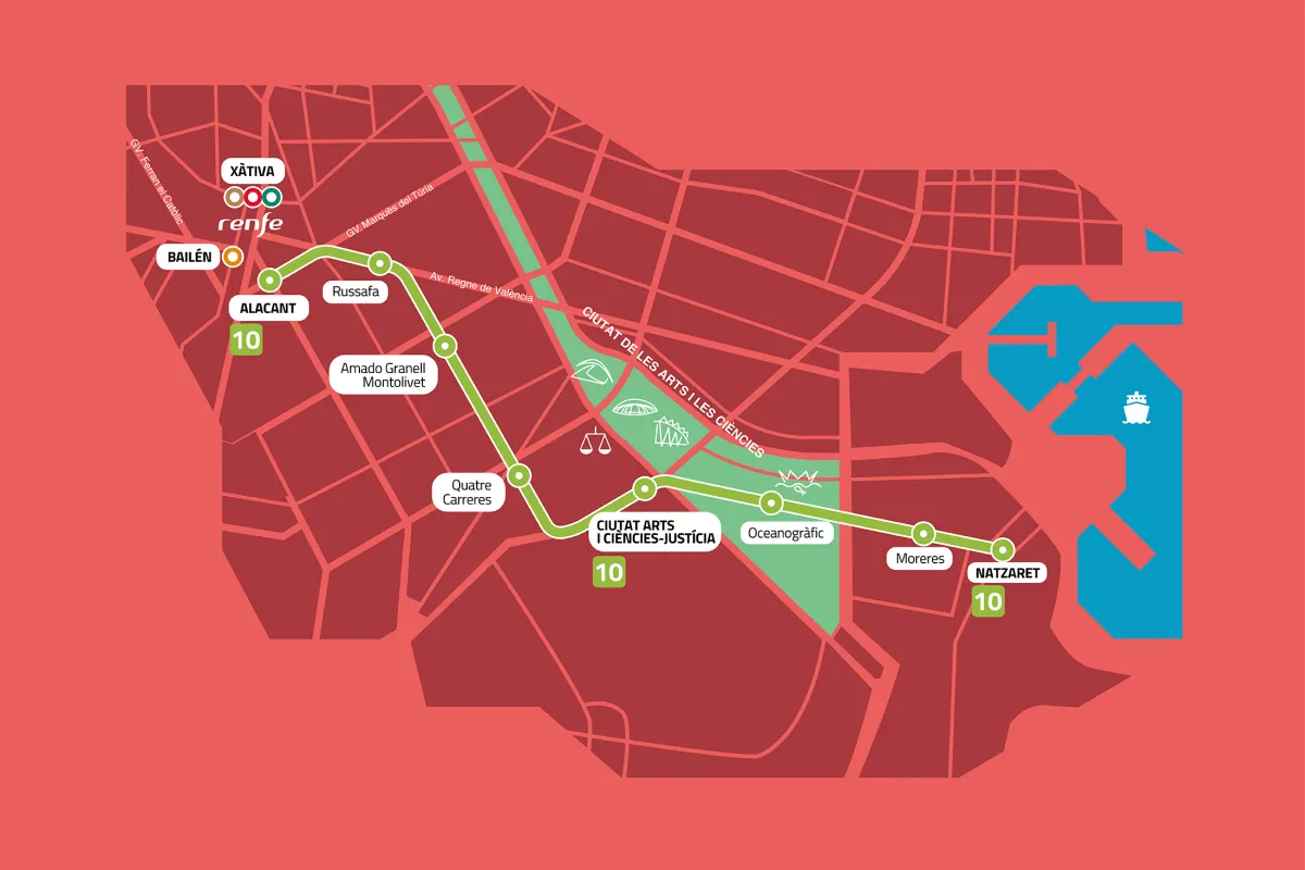 La línea 10 del metro ya está en funcionamiento - Infoguiavalencia.com